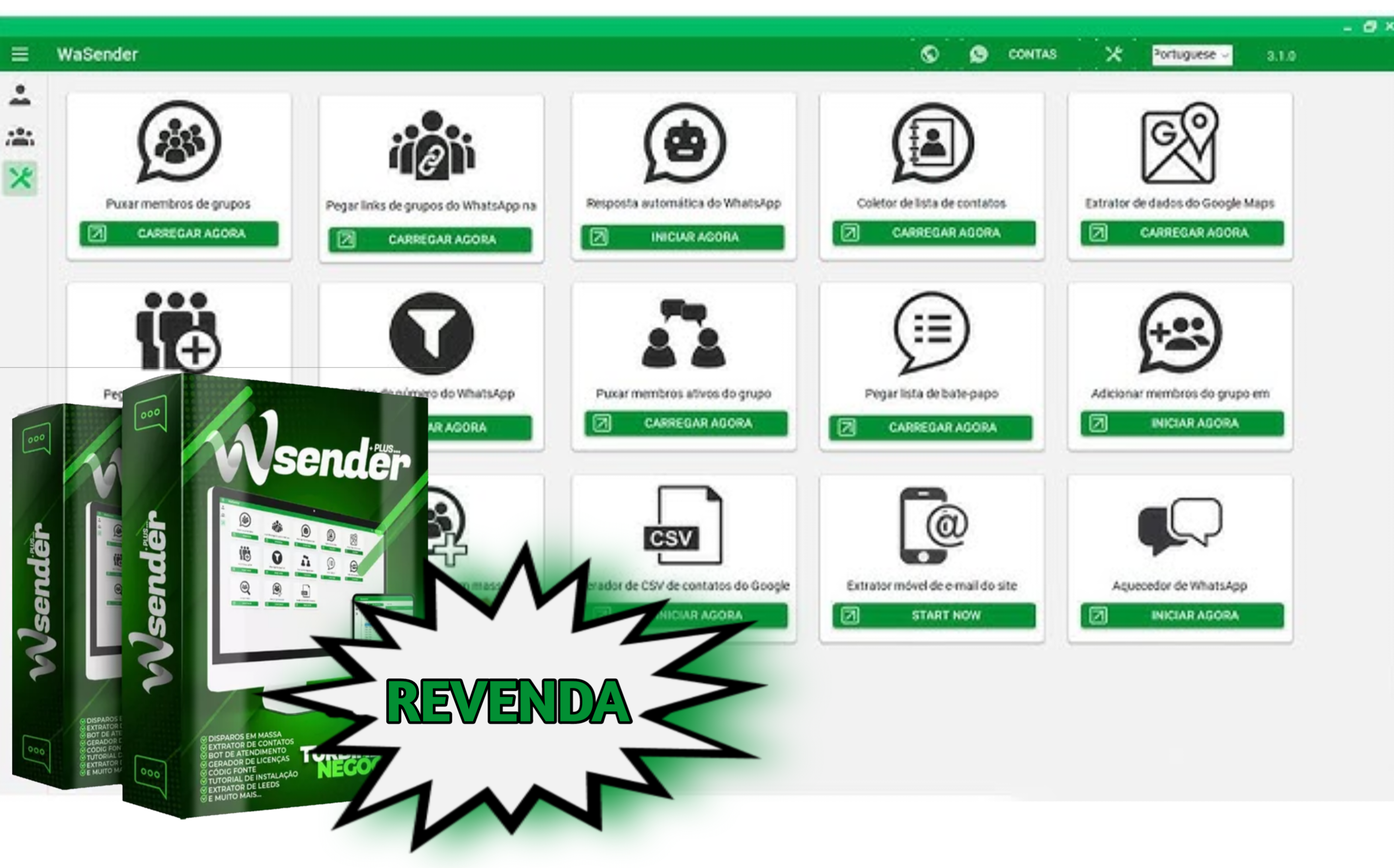 WaSender - Automação para WhatsApp